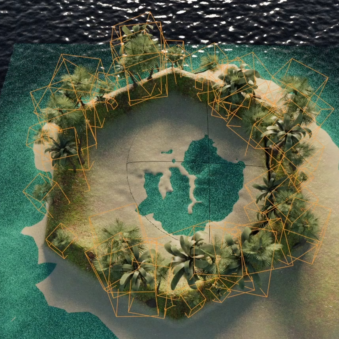 BlenderKit | How to make an island with geometry nodes