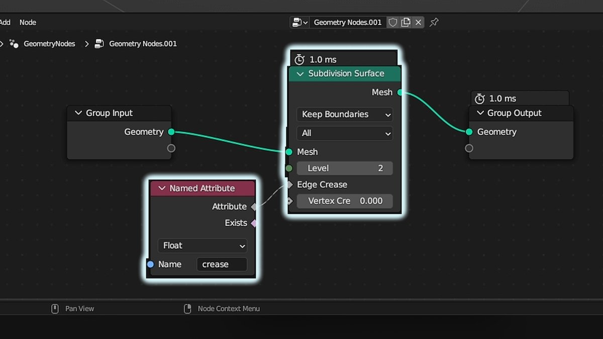 Blenderkit Tutorial Render Subdivision Modifier Wireframe In Blender With Geometry Nodes