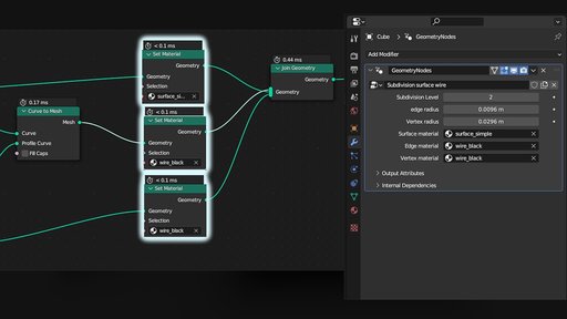 Blenderkit Tutorial Render Subdivision Modifier Wireframe In Blender