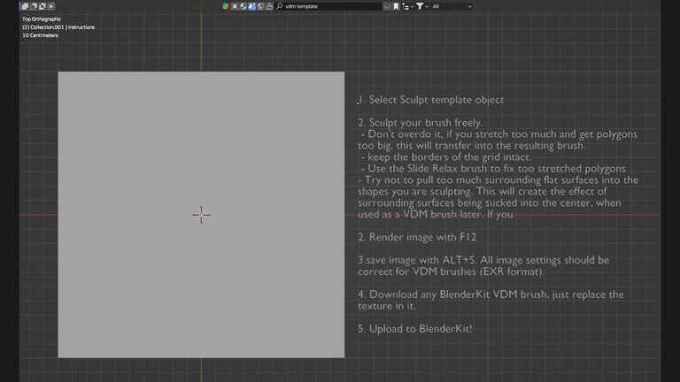 BlenderKit | Vector Displacement Mesh Brushes: explanation, step by ...