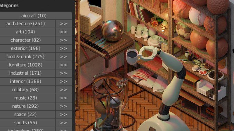 BlenderKit - Blenderkits' position on CC0 models uploaded by non ...