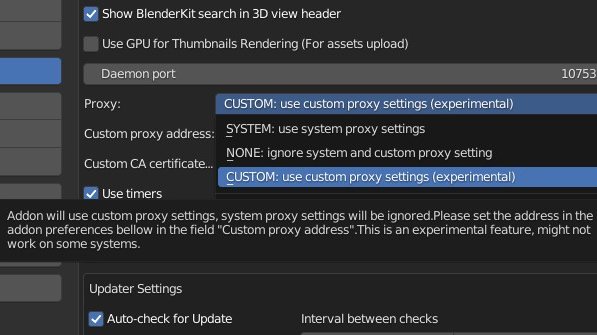 BlenderKit - Add-on troubleshooting