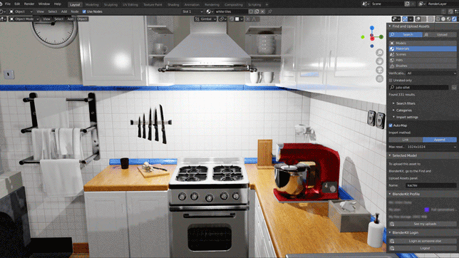 BlenderKit - Articles