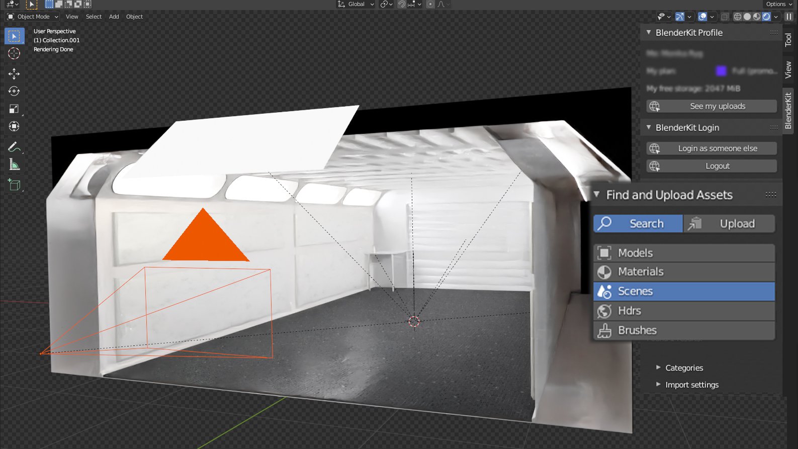 BlenderKit | HDR and Scene asset types