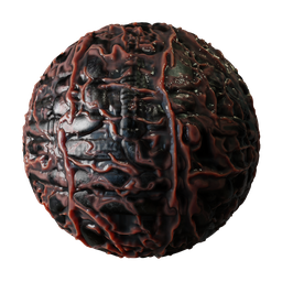 Overgrown Space Ship Wall | FREE tech materials | BlenderKit