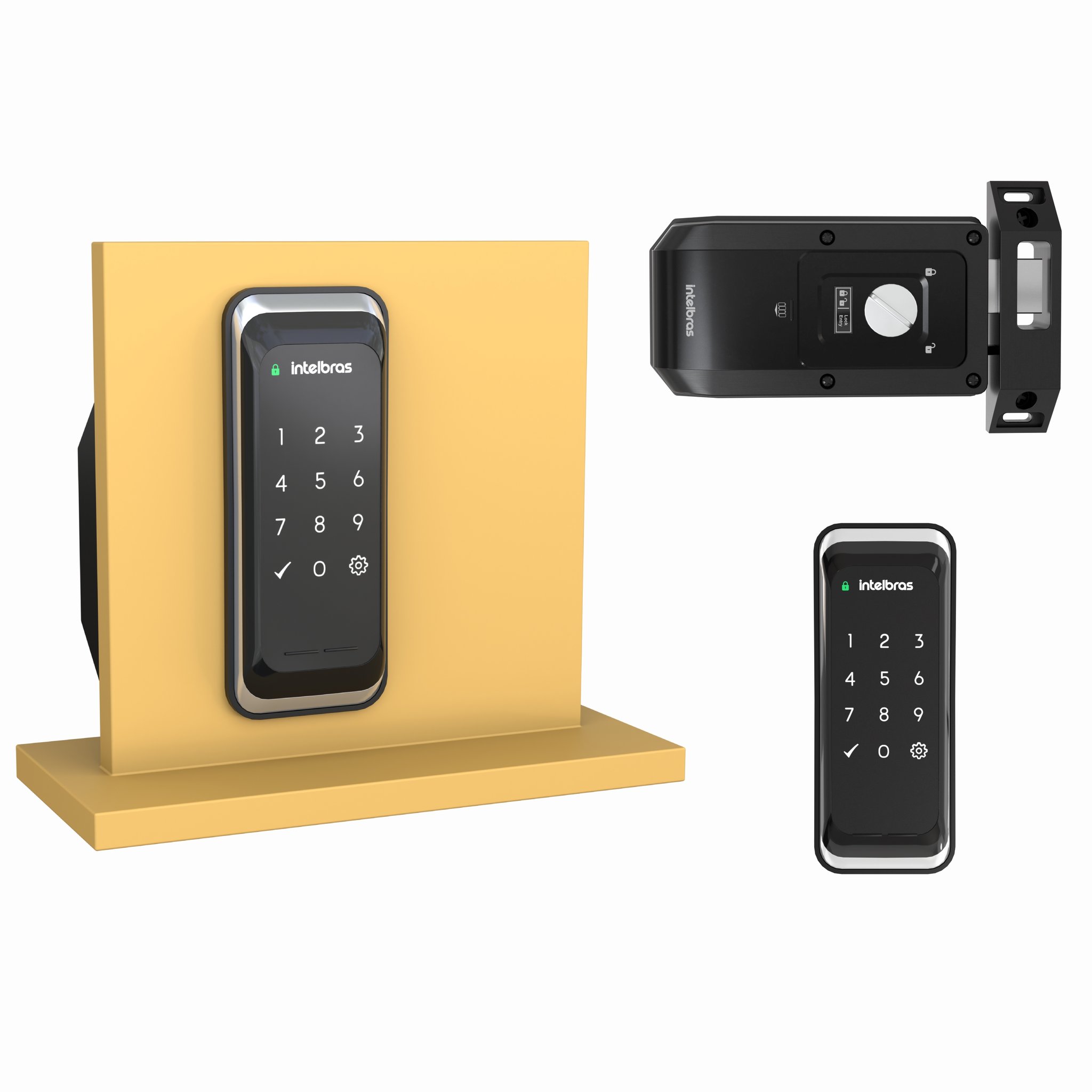 Digital Door Lock | FREE Doors models | BlenderKit