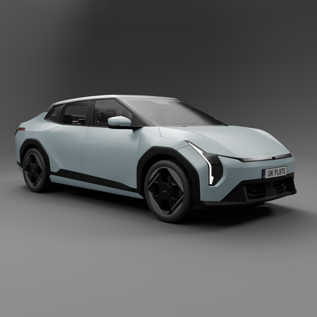Kia EV4 2026 | Modern Cars models | BlenderKit