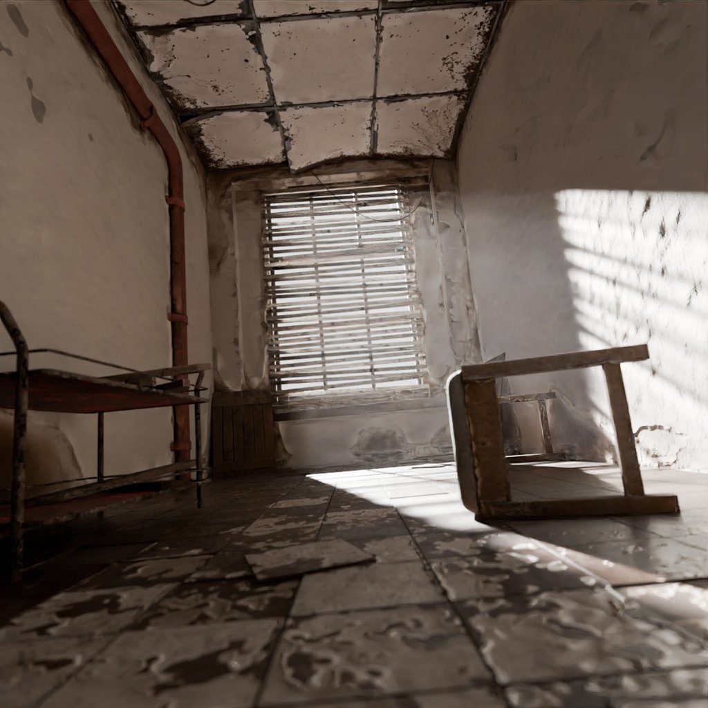 Abandoned ruined room | Private scenes | BlenderKit