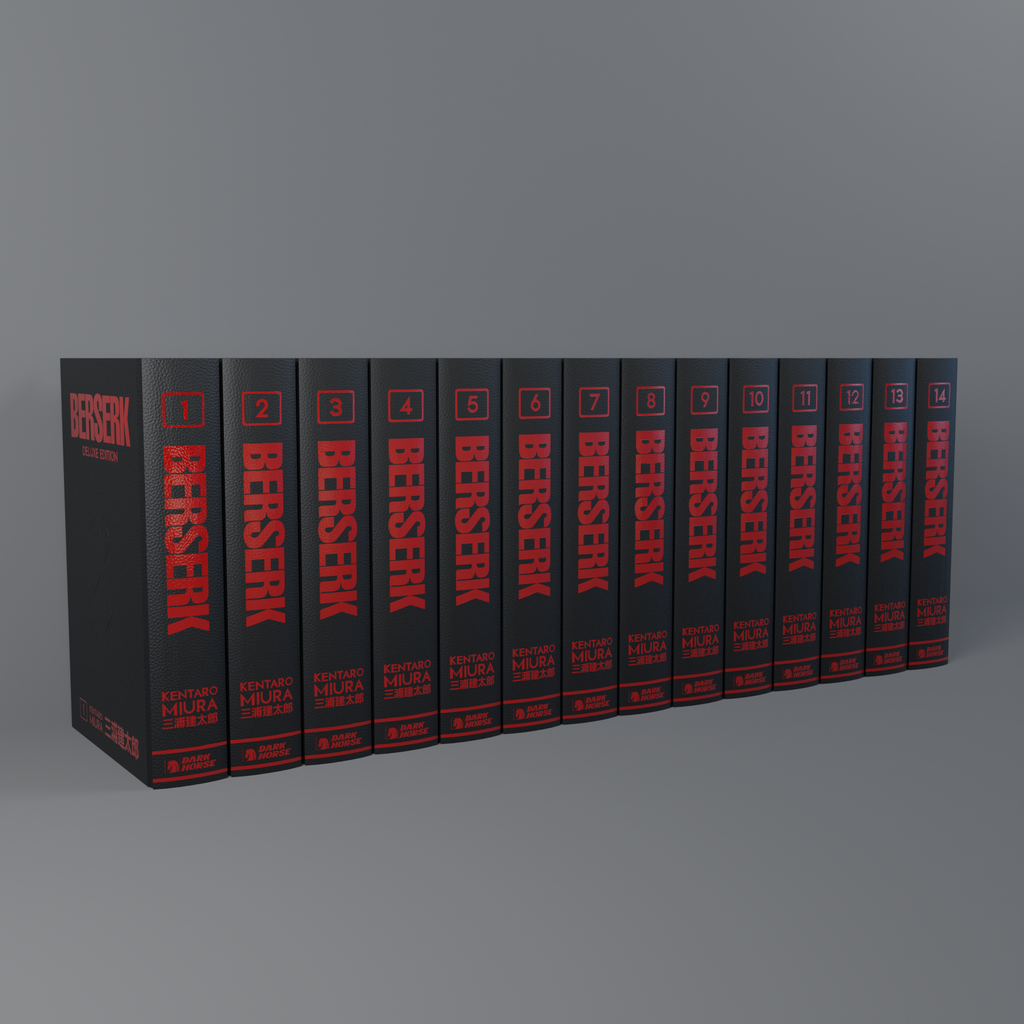 Berserk Deluxe Edition Mangas | FREE Books models | BlenderKit