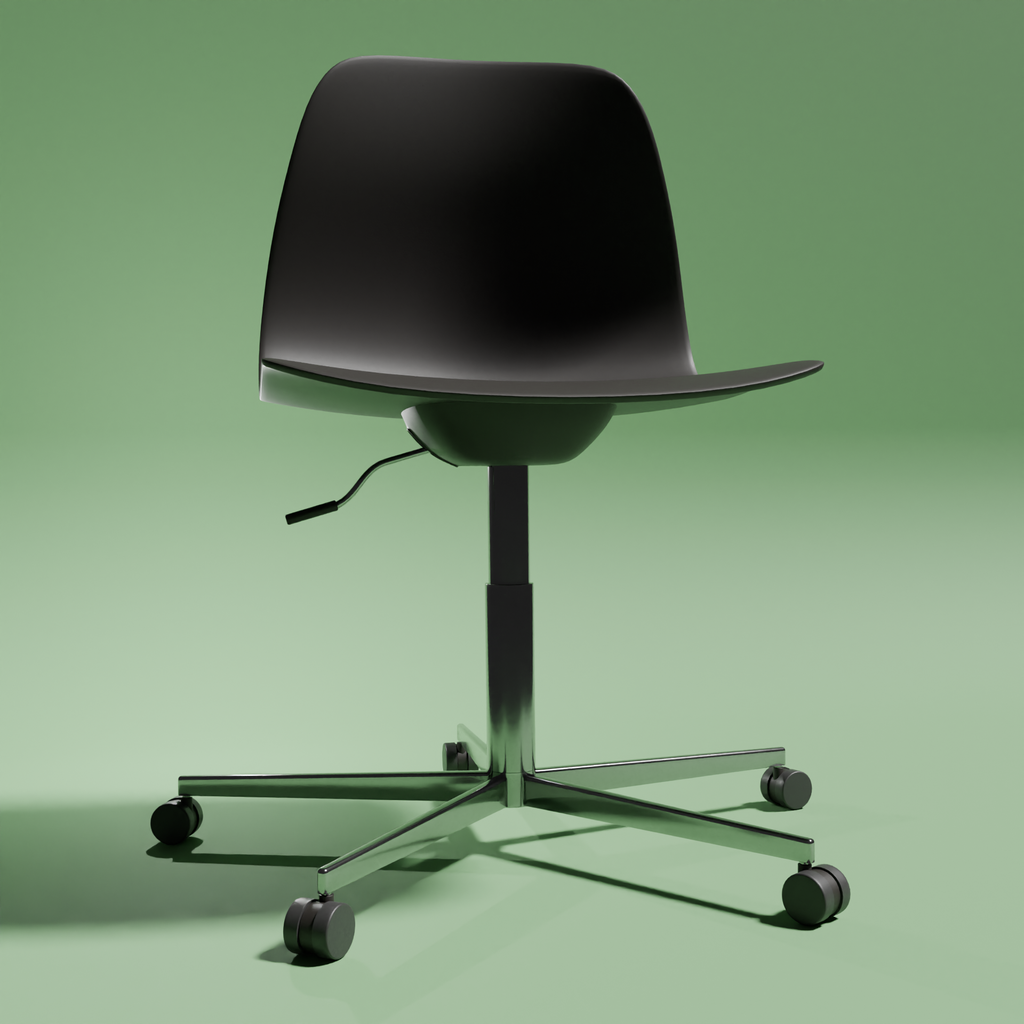 Office Chair - Rigged | FREE Chairs models | BlenderKit