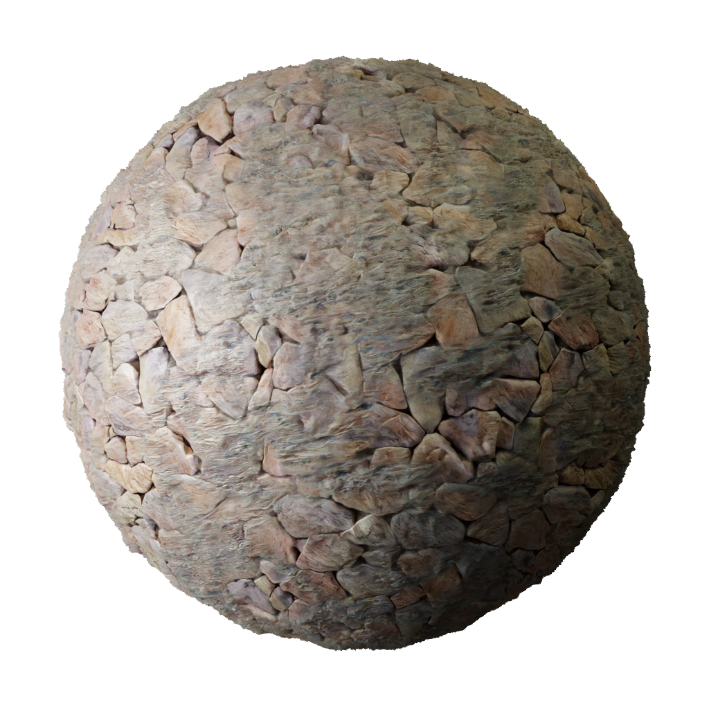 Rock Stone Wall | FREE rock materials | BlenderKit