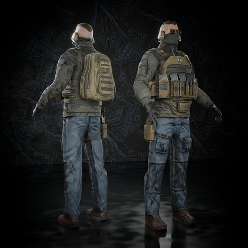 Military Characters models | BlenderKit