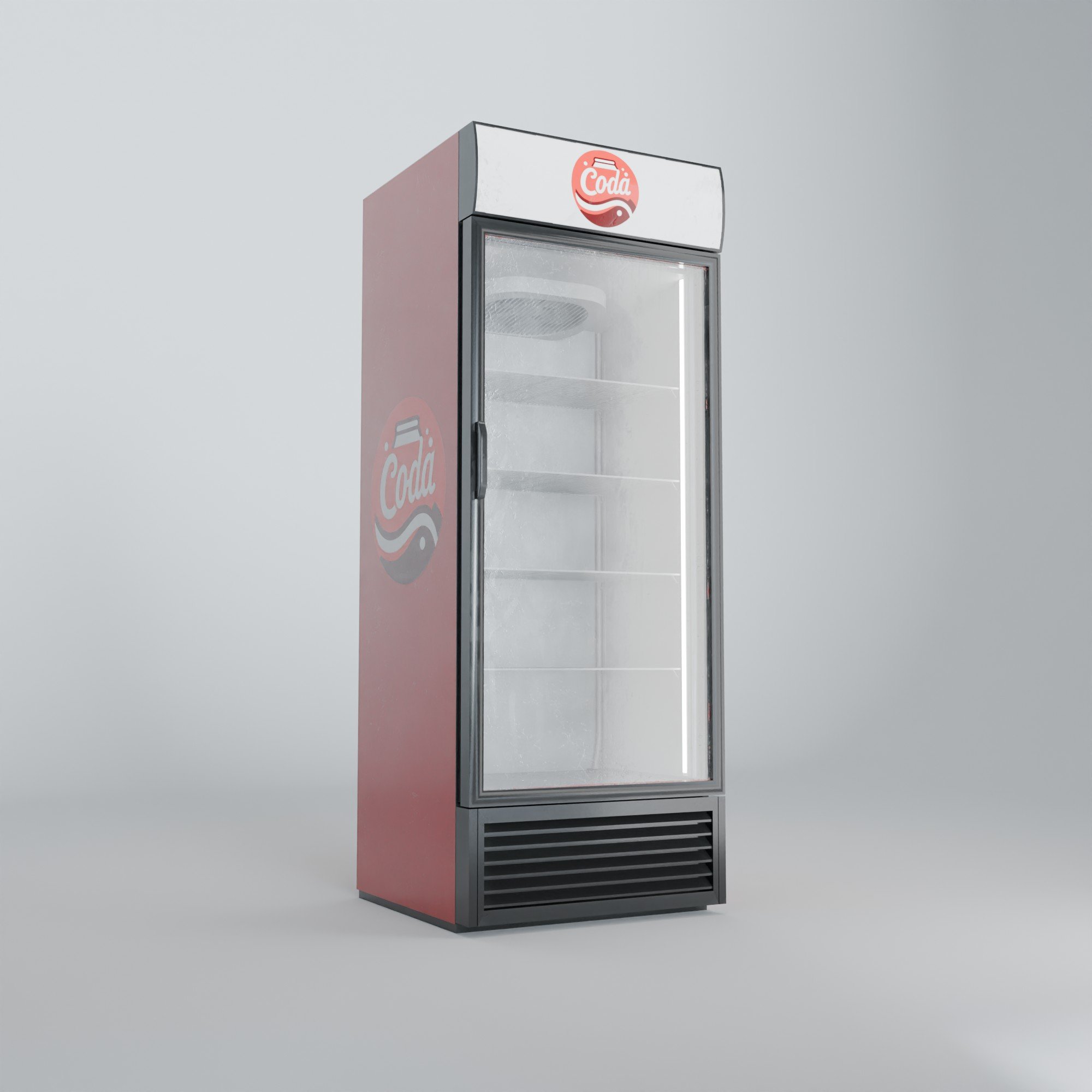 Coda Fridge | FREE Restaurant / Bar models | BlenderKit