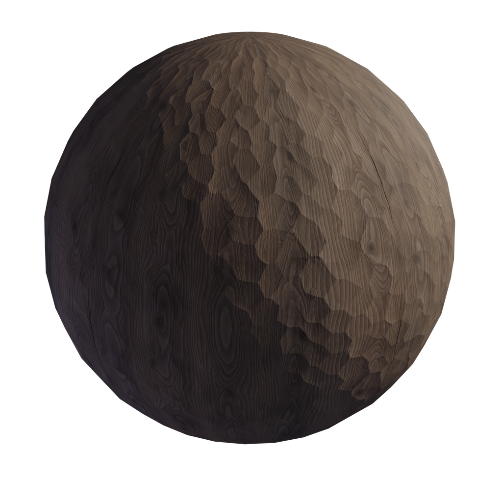 Carved wood | FREE wood materials | BlenderKit