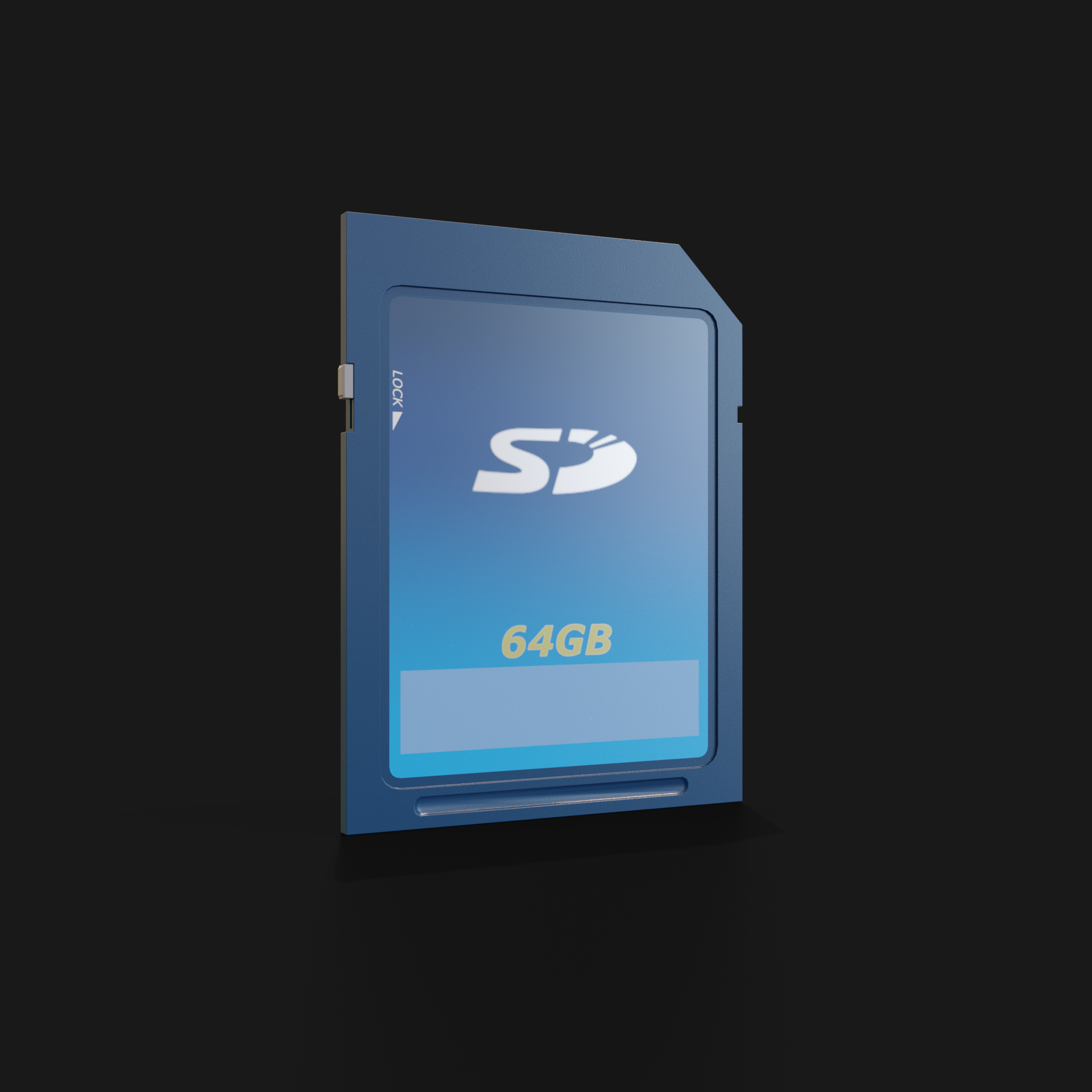 SD Card | 3D Miscellaneous models | BlenderKit