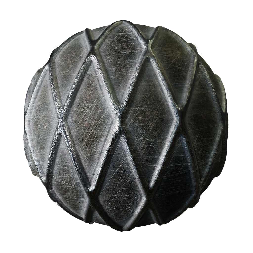 Metal Grate | FREE metal materials | BlenderKit