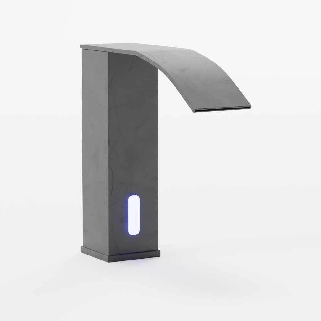 Smart Sensor Faucet | FREE Bathroom Faucets models | BlenderKit