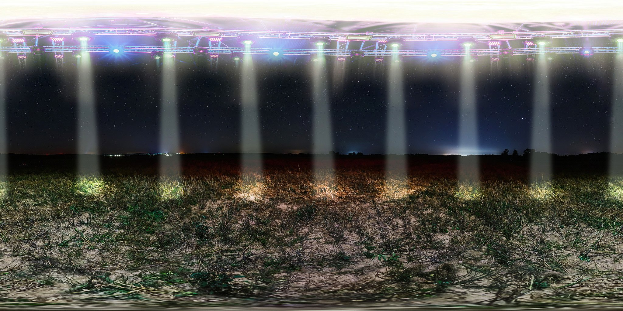 Night outdoor stage | FREE Nature HDRis | BlenderKit