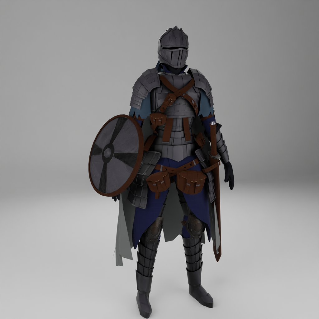 Steve from minecraft | FREE Fantasy Hero / Heroines models | BlenderKit