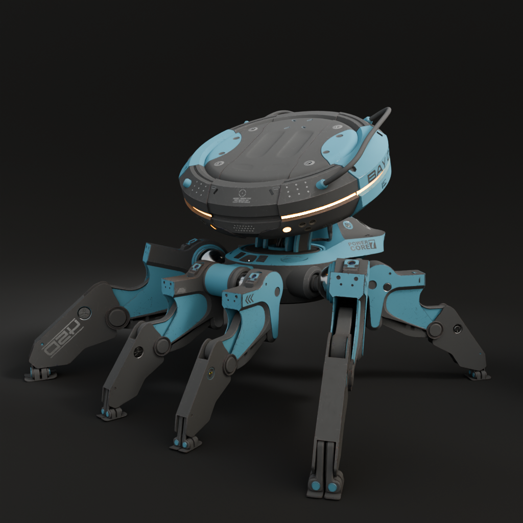 Coolrobot | FREE Robotics models | BlenderKit