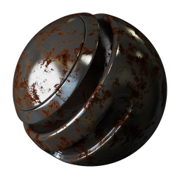 Metal with rust and brush | FREE metal materials | BlenderKit