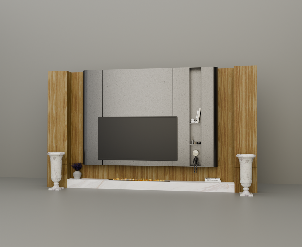 Tv wall | TV Cabinets models | BlenderKit