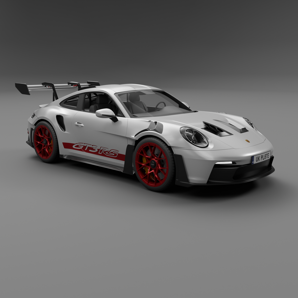 BlenderKit | Download the Porsche 911 GT3 RS model