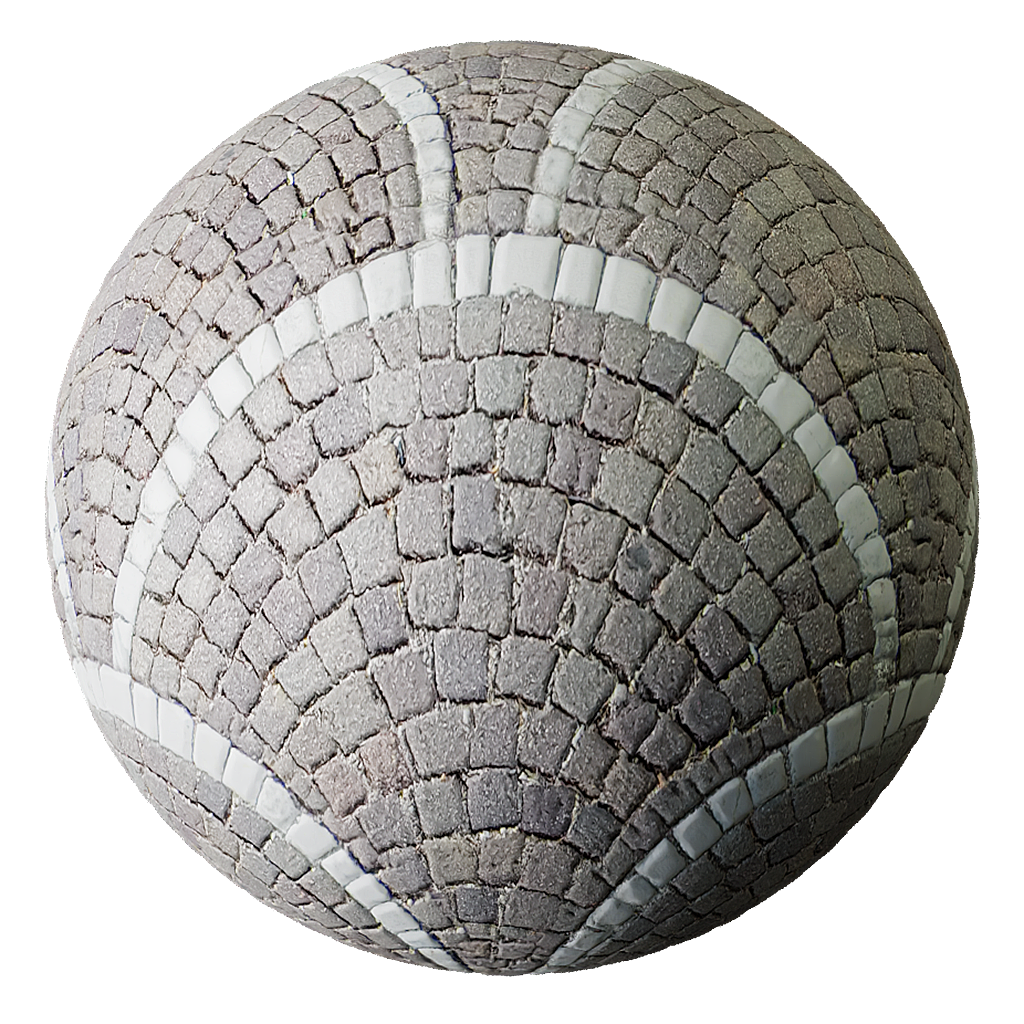 Shell Cobble Paving | FREE floor materials | BlenderKit