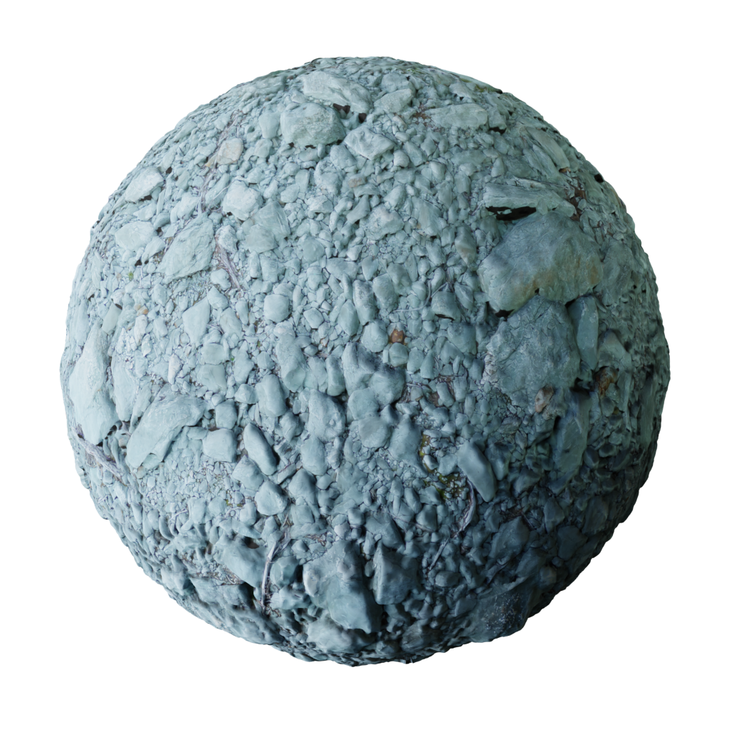 Rocky Boulder Field two | FREE ground materials | BlenderKit