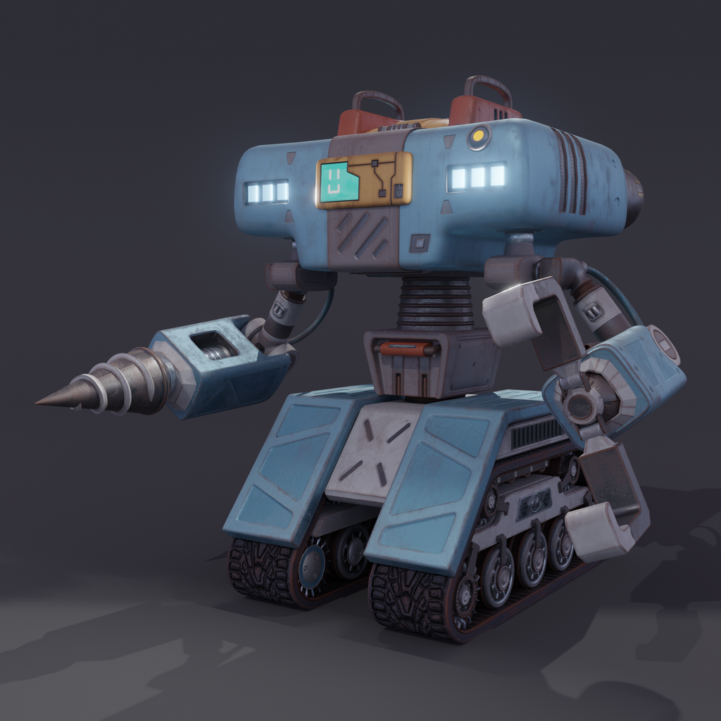 Robotic Arm | FREE Robotics models | BlenderKit