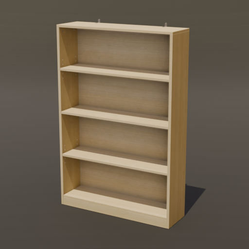 Wooden Tall Wide Rack | Office Storage Spaces models | BlenderKit