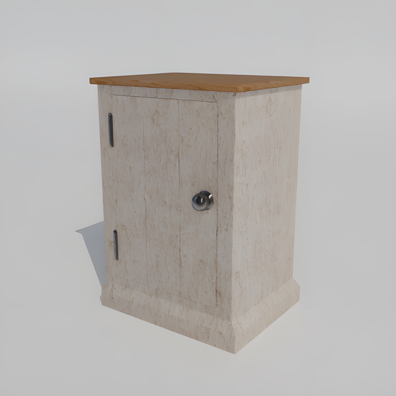 Wood Bedside table | Consoles models | BlenderKit