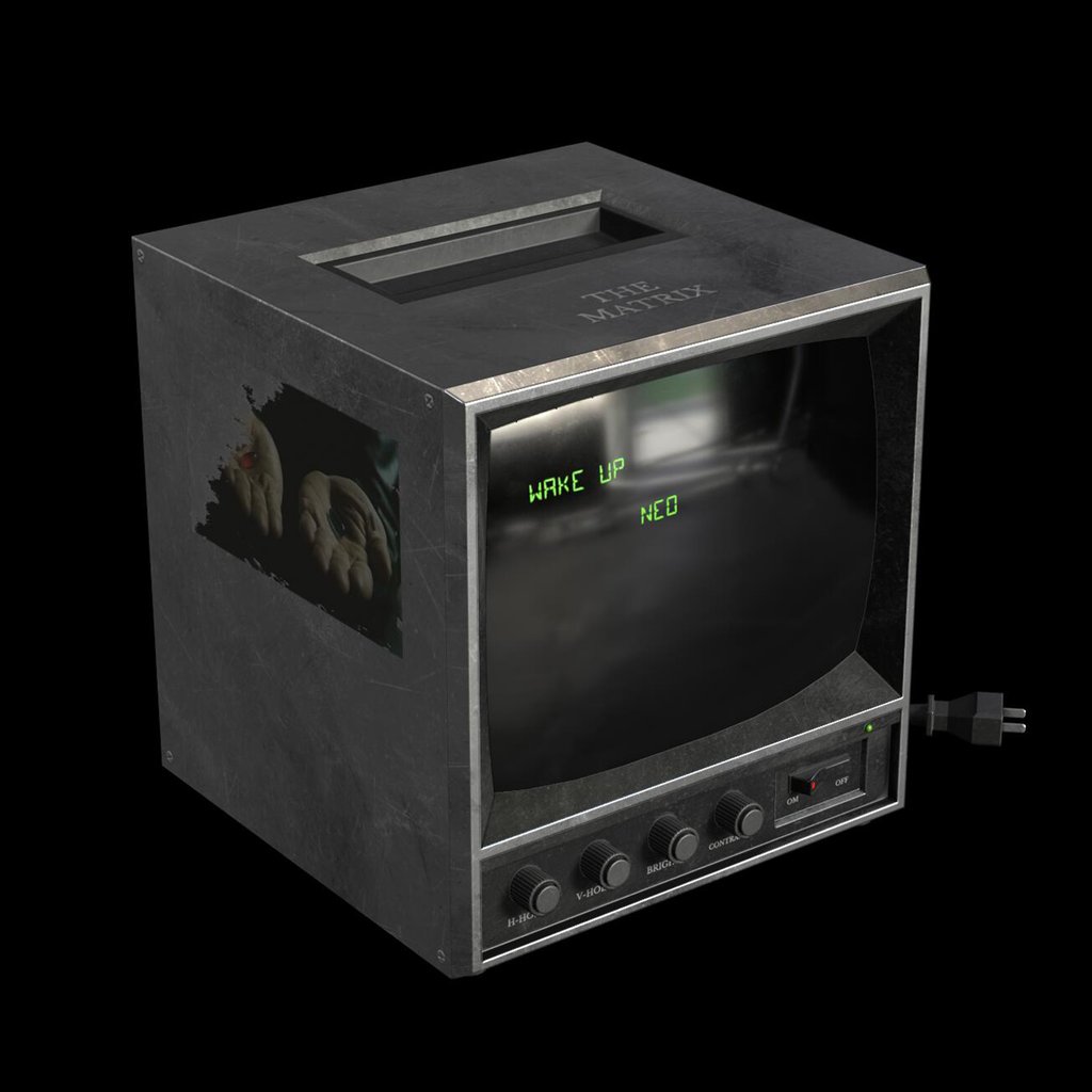 Crt-tv | FREE Video devices models | BlenderKit