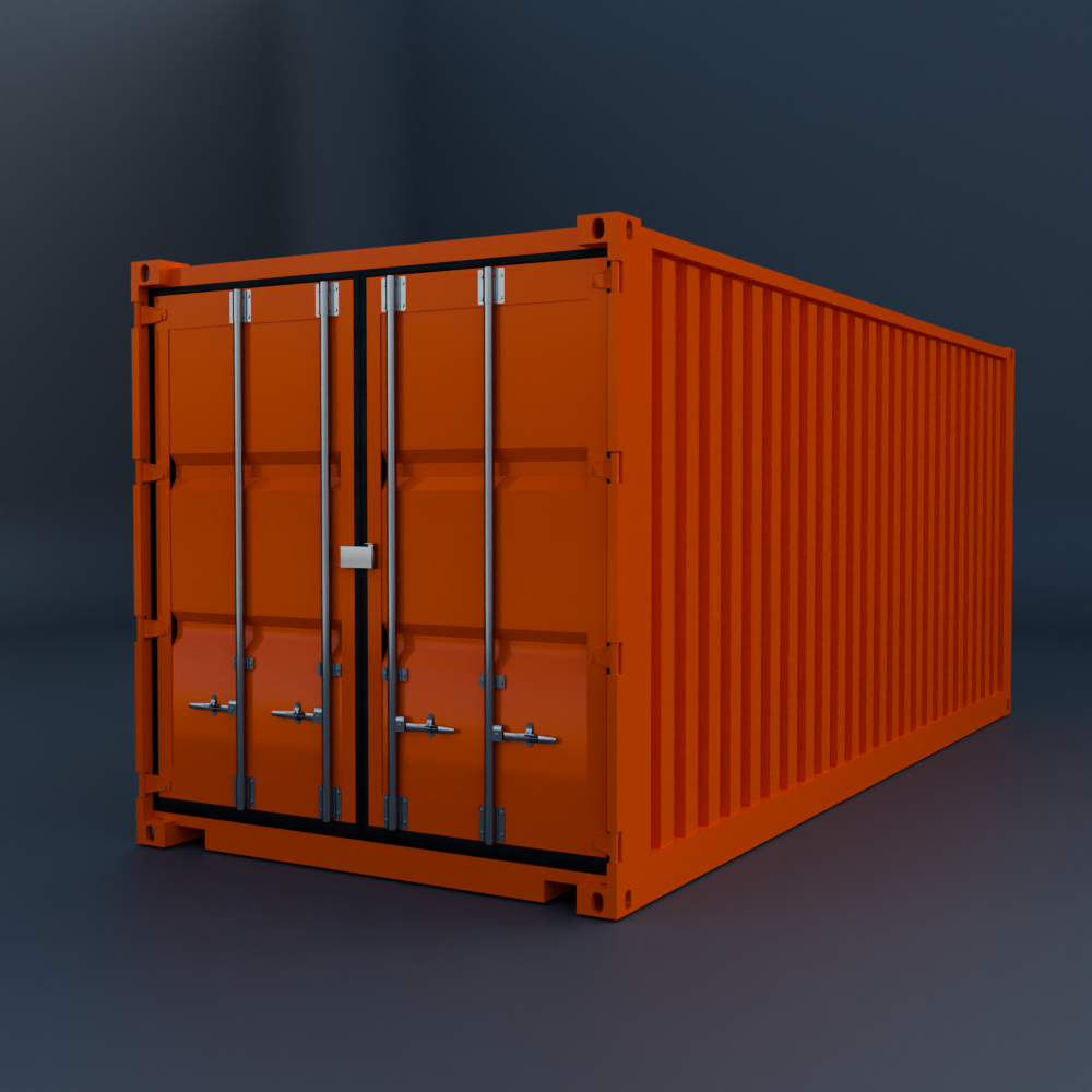 HQ Container | FREE Containers models | BlenderKit