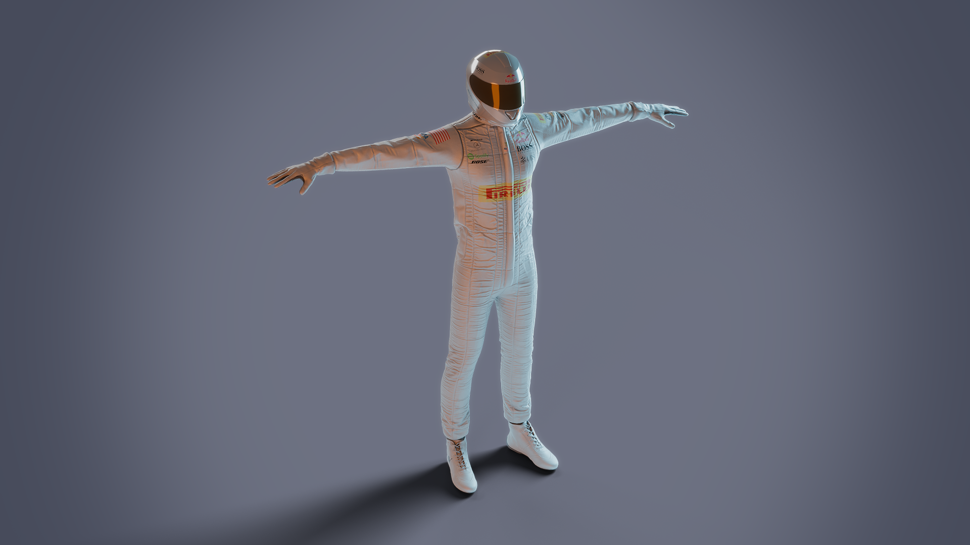 Racer | Sports Characters models | BlenderKit