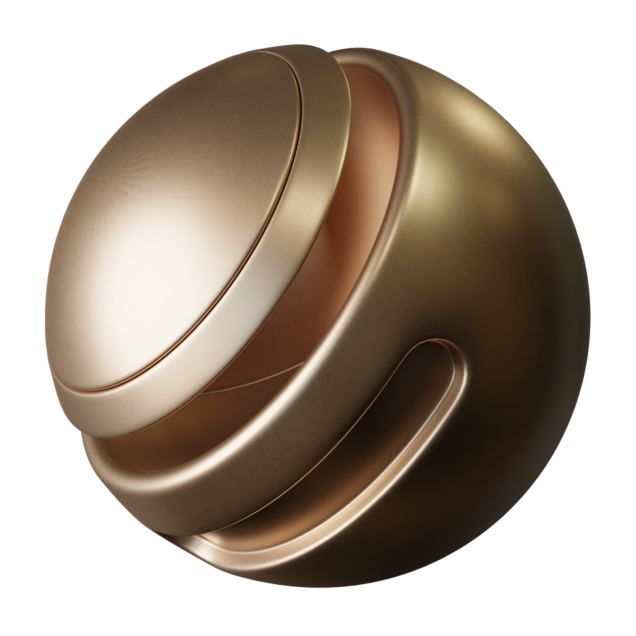 Gold Rose 18K | FREE metal materials | BlenderKit