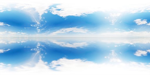 Bright Sky Mirror Horizon HDRI | Water Environments HDRis | BlenderKit
