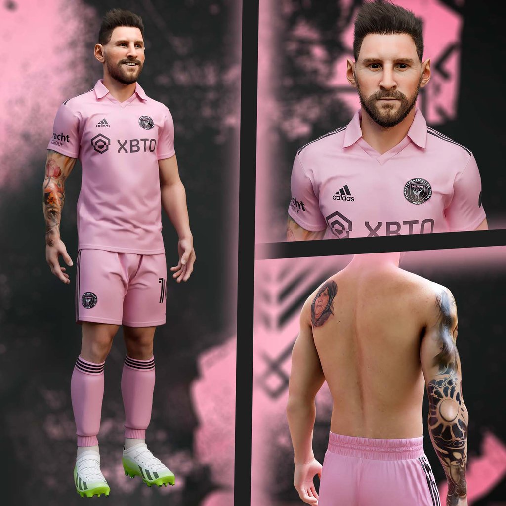 Lionel Messi | Men models | BlenderKit