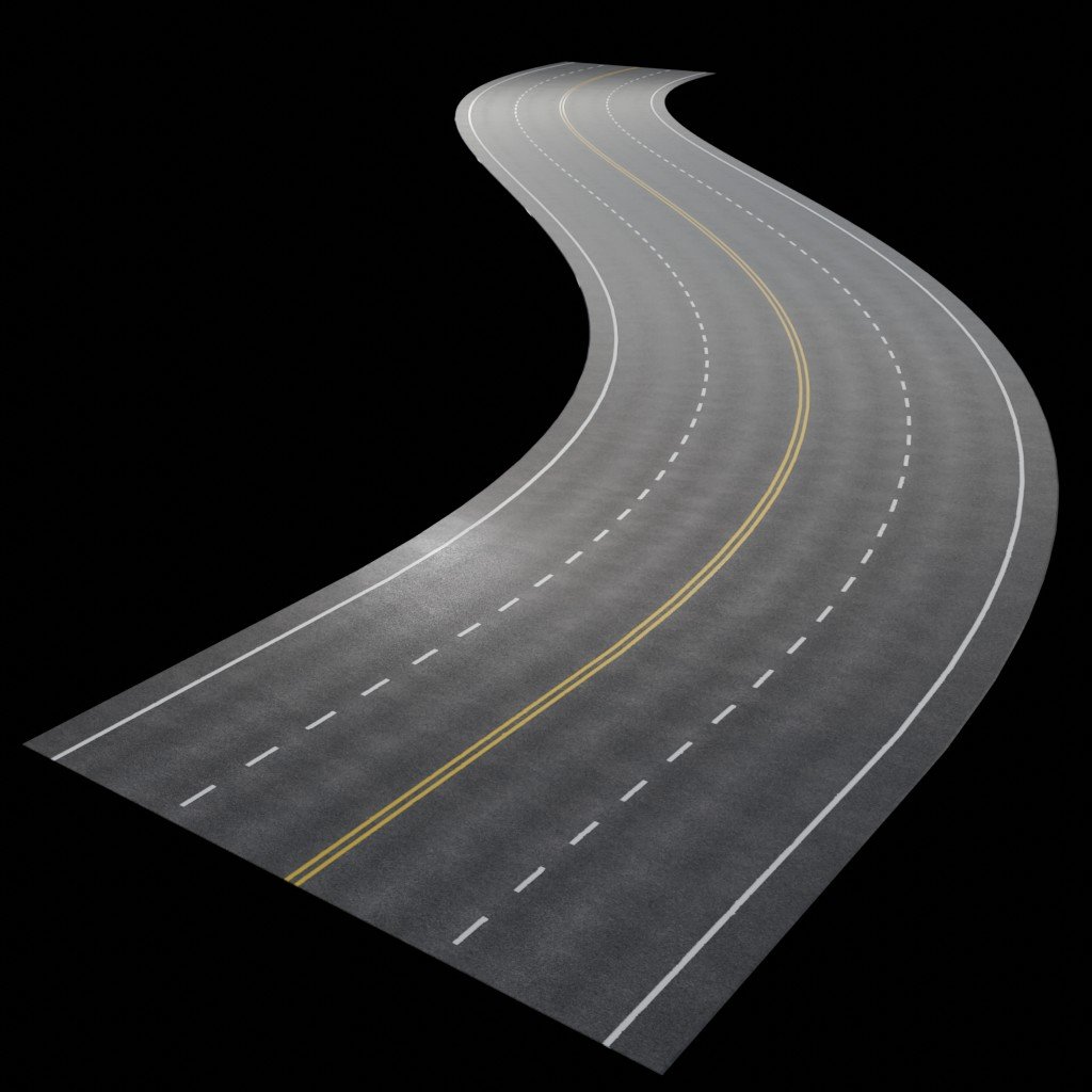 Highway | Transport models | BlenderKit