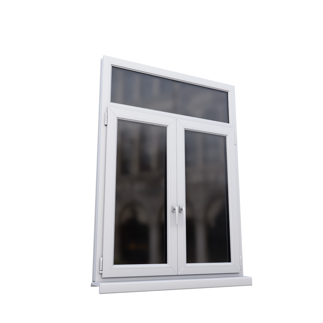 PVC Window 06 | Windows models | BlenderKit