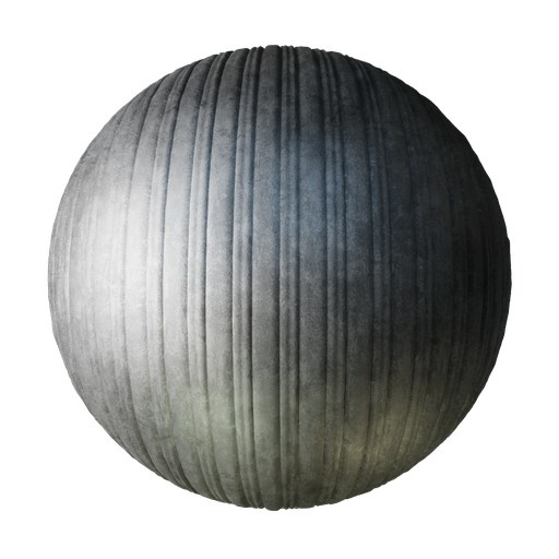 Corrugated Steel | FREE metal materials | BlenderKit