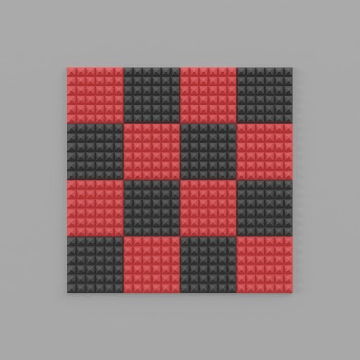 BlenderKit | Download the Acoustic Foam Panel model