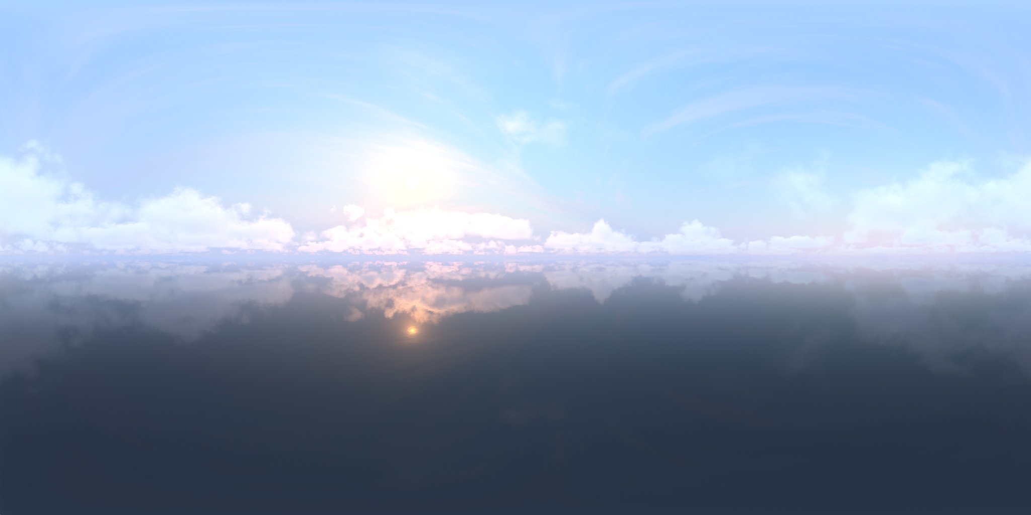 Real winter sky | Landscapes HDRis | BlenderKit