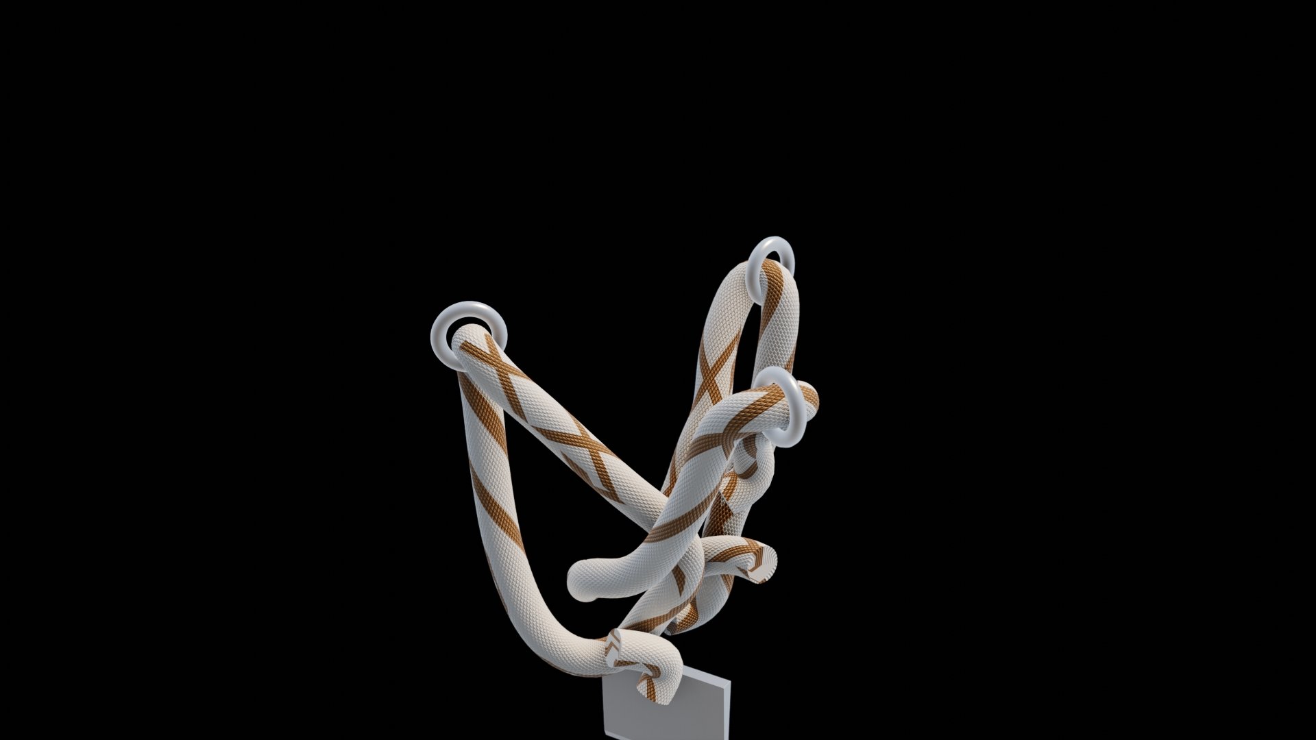 Thread chop geo node Study | Abstract scenes | BlenderKit