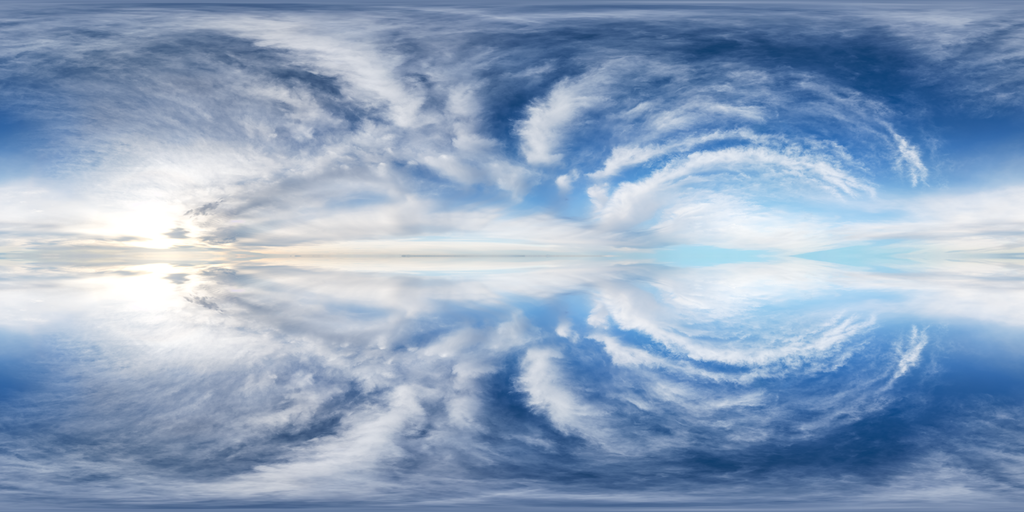 Infinite Real Sky - Cloudy Morning | Nature HDRis | BlenderKit