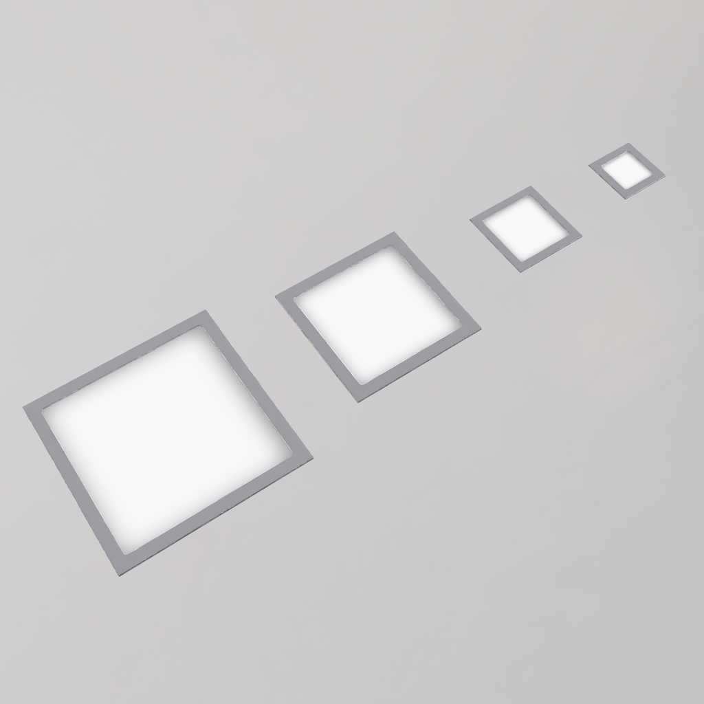 Led Flat Panel Light | Ceiling Lights models | BlenderKit