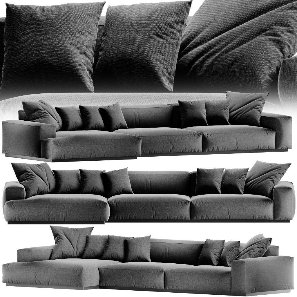 Sofa H | Sofas models | BlenderKit
