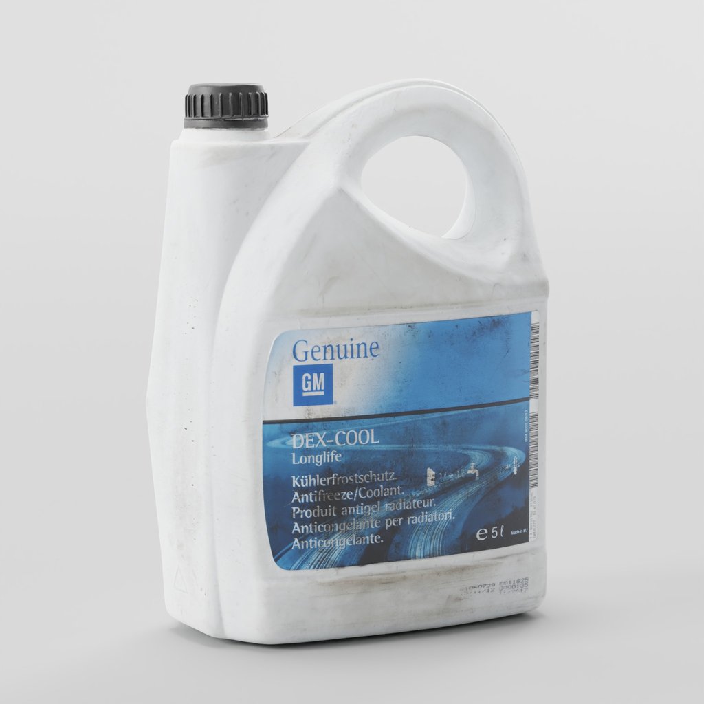 Antifreeze Canister | Containers models | BlenderKit