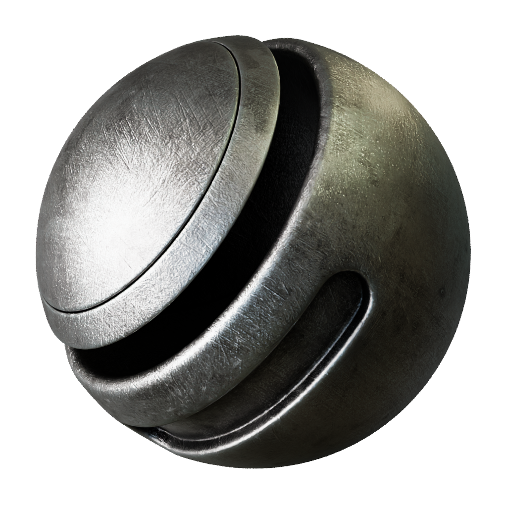 Metal Silver Light | FREE stone materials | BlenderKit