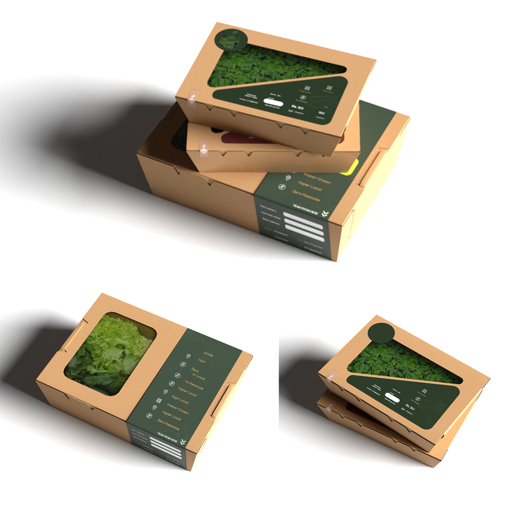 Vegetable packagin box | Food models | BlenderKit